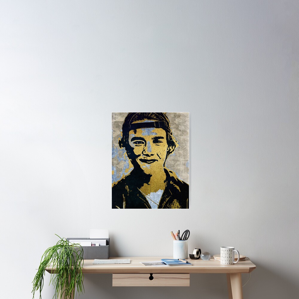 "Edvin Ryding newspaper collage" Poster by KiNGSDE | Redbubble