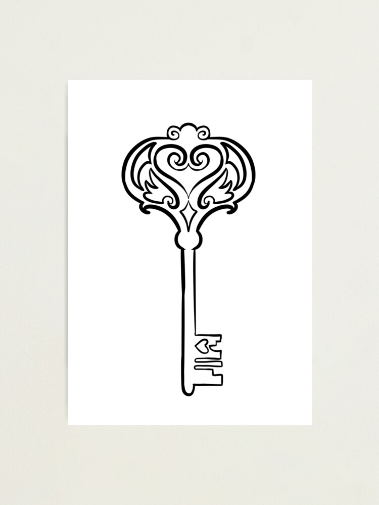 Antique Skeleton Key Tattoo 32 Must See Skeleton Key Tattoo Designs