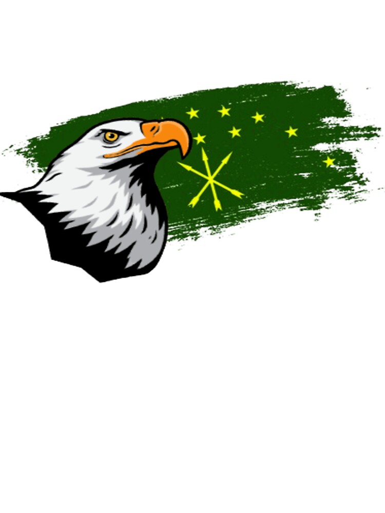 "eagle logo and circassian flag" Kids T-Shirt for Sale by Elbruz ...