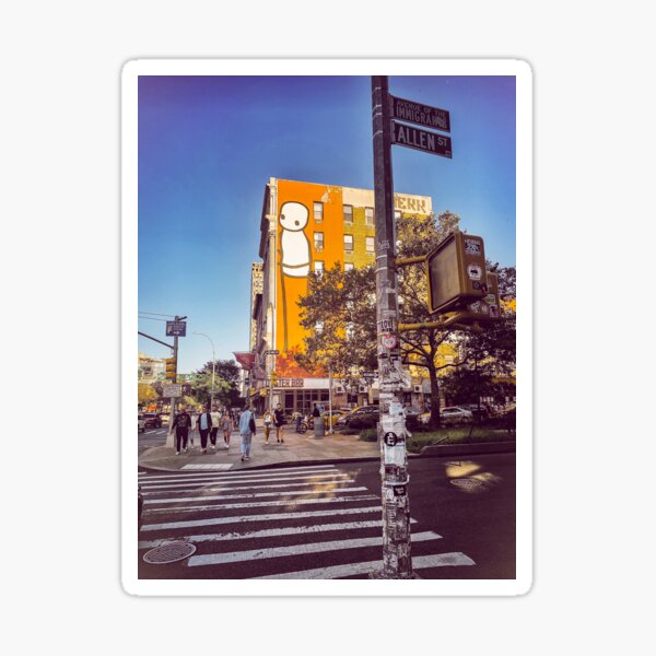 "Lower East Side, Manhattan, New York City " Sticker for Sale by ...