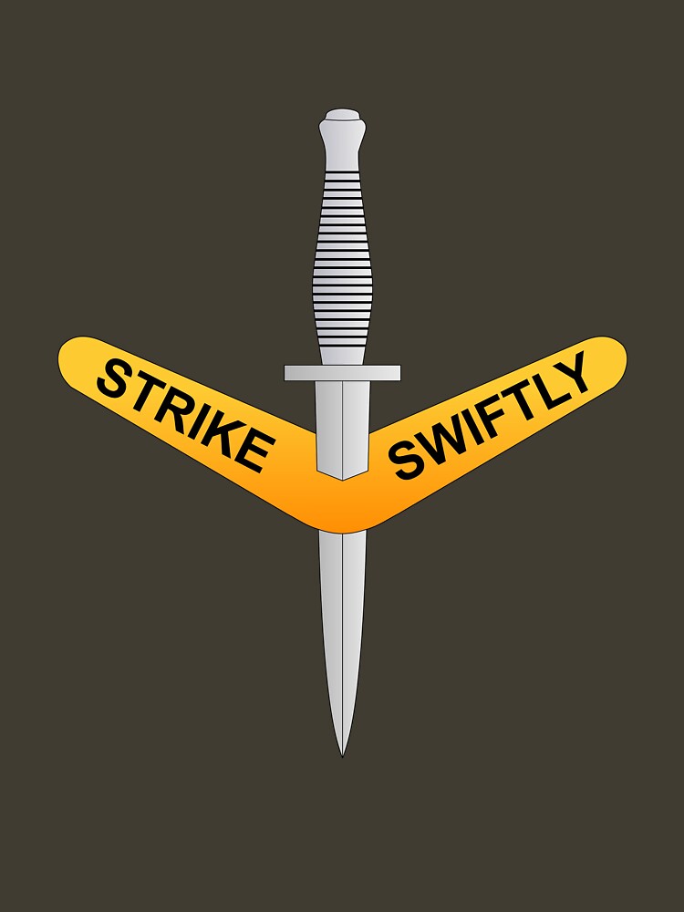 "1st Commando Regiment (Australia)" T-shirt for Sale by wordwidesymbols ...