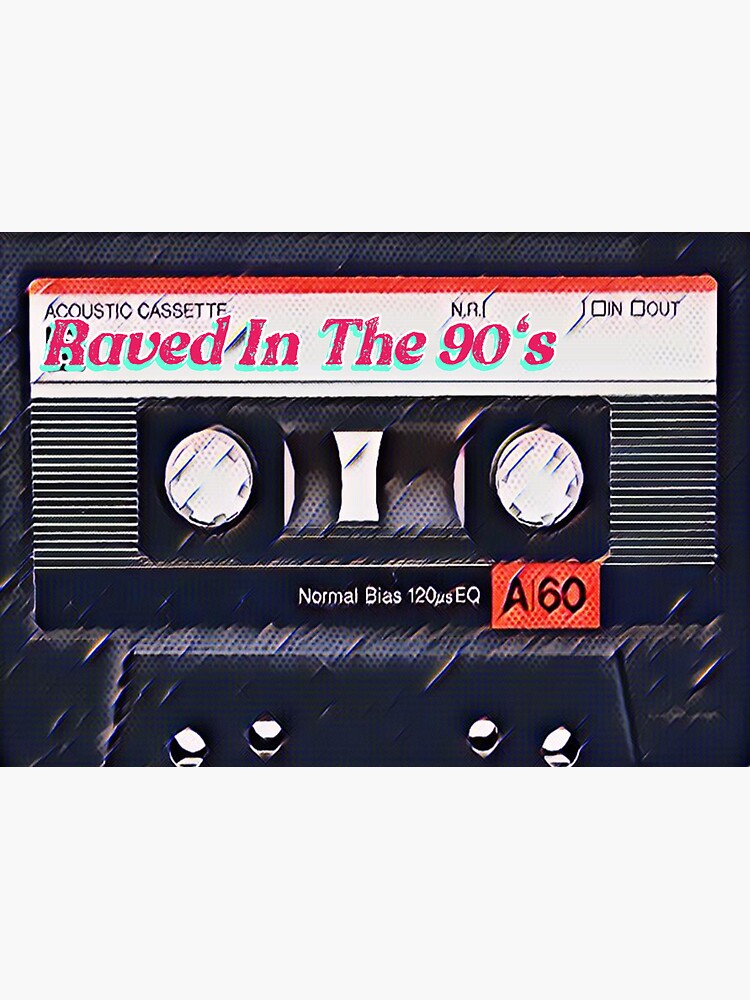 "'Raved in the 90's' 1990's Raver T Shirts, ZoeBaileyArt, Zoe Bailey ...