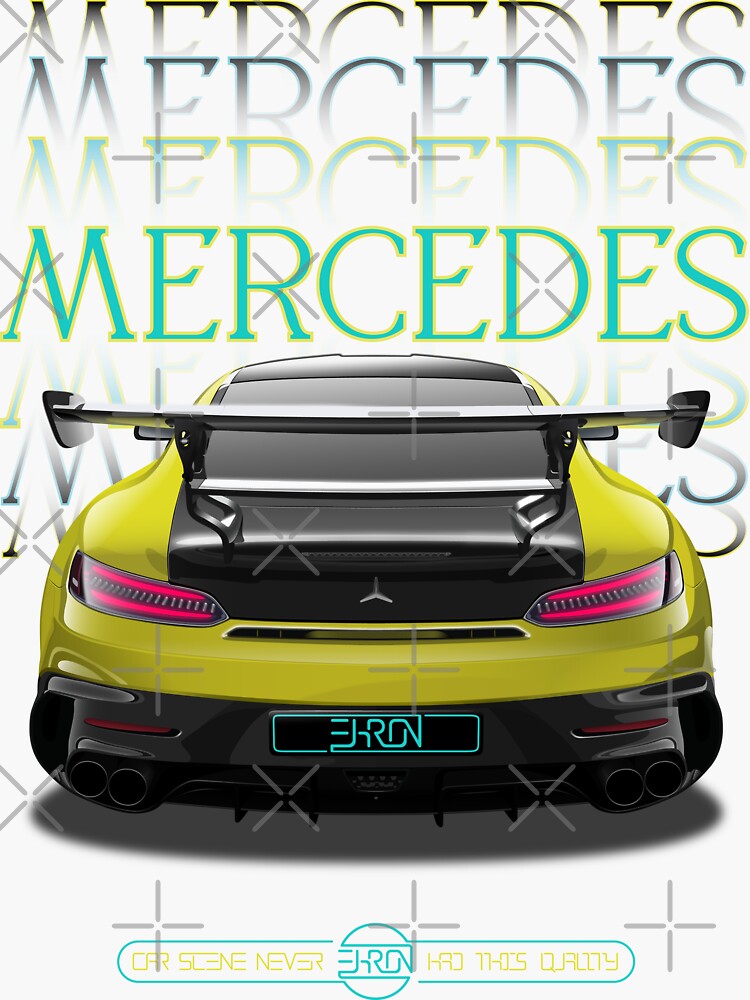"AMG GT BlackSeries 2021" Sticker by EHRON-ArtWorks | Redbubble