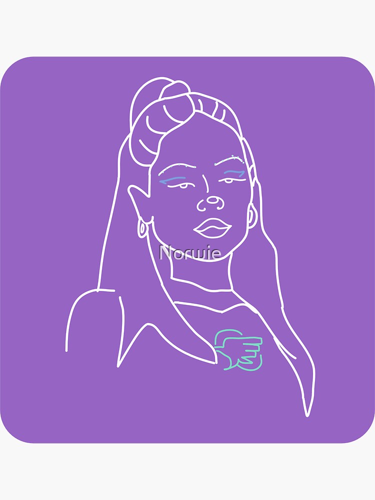 "Maddie," Sticker by Norwie | Redbubble