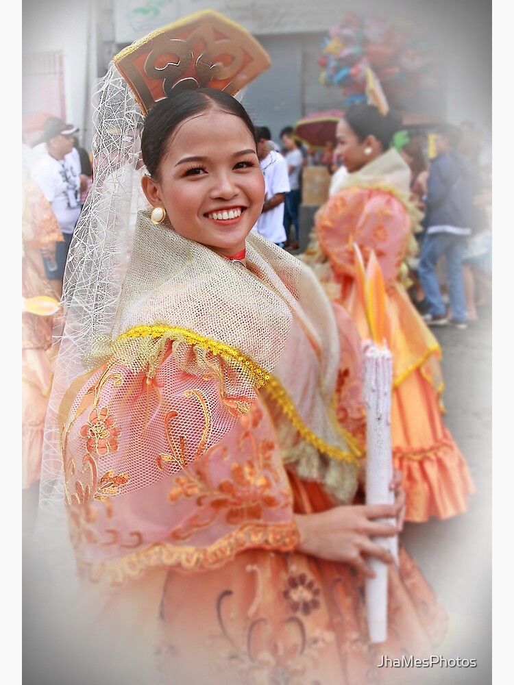 "Sinulog dancer costume" Poster for Sale by JhaMesPhotos | Redbubble
