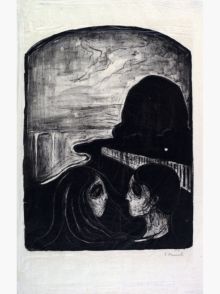 Edvard Munch Attraction I Premium Matte Vertical Poster sold by Gabriel ...