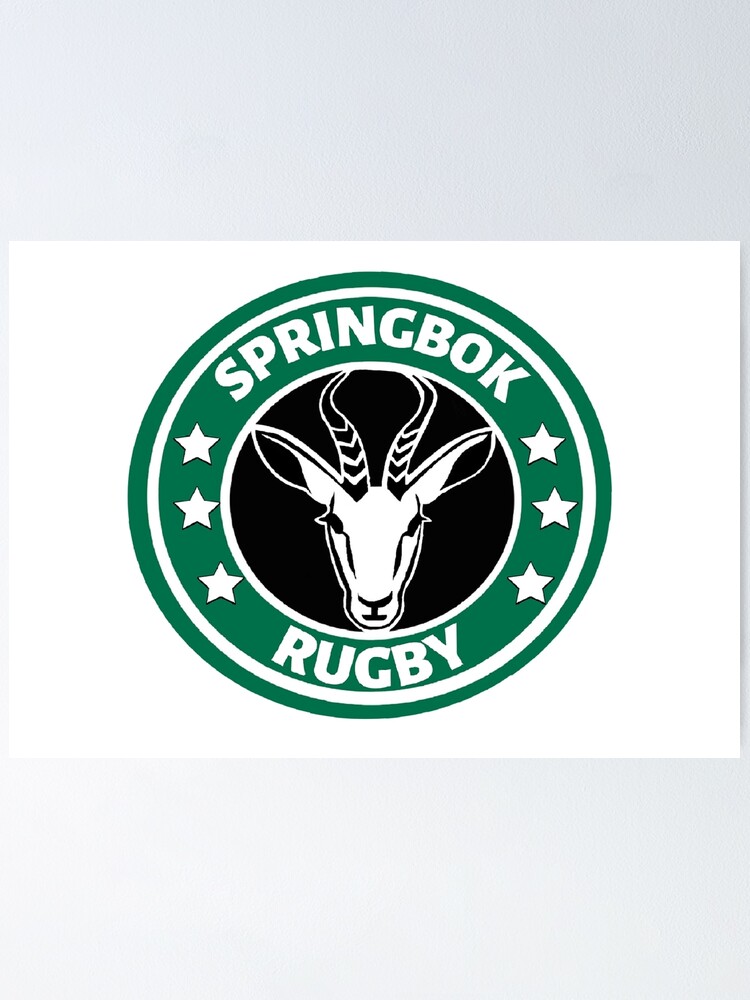 "Springbok Rugby" Poster by CheriGurl | Redbubble