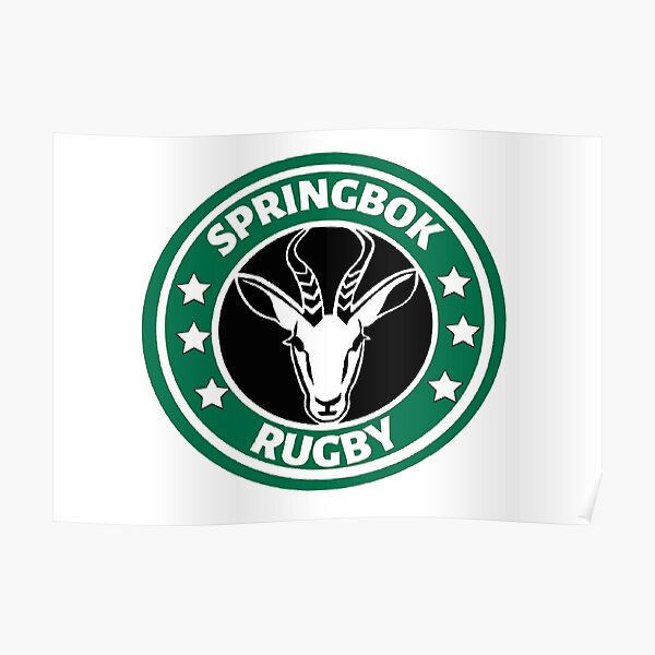 "Springbok Rugby" Poster by CheriGurl | Redbubble