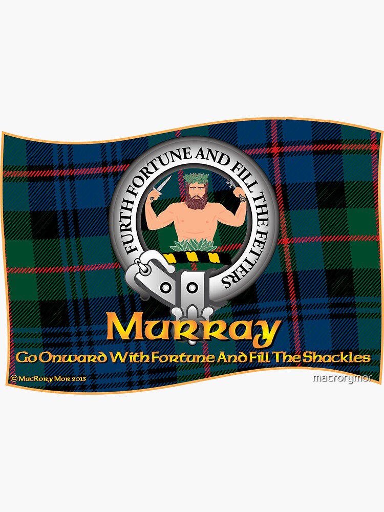 "Murray Clan" Sticker by macrorymor | Redbubble