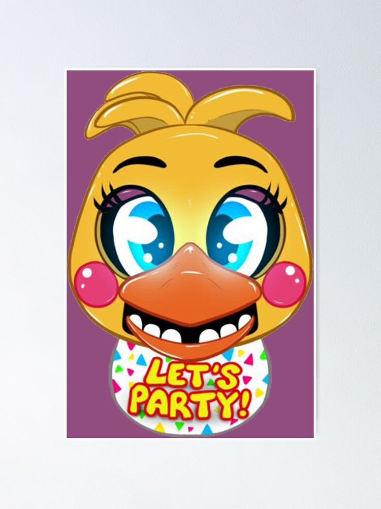 "Chica FNAF" Poster for Sale by YoungDsun | Redbubble