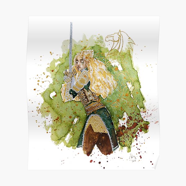 "Eowyn of Rohan" Poster for Sale by Hlblng | Redbubble