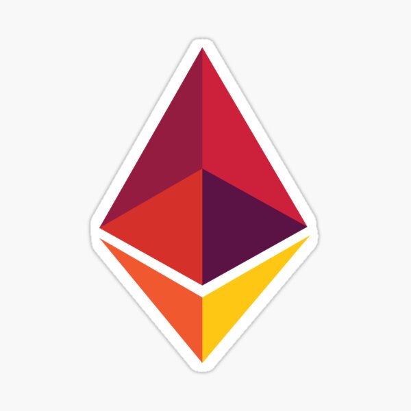 "Eth Polygon 1.1" Sticker for Sale by Web3-Merch | Redbubble