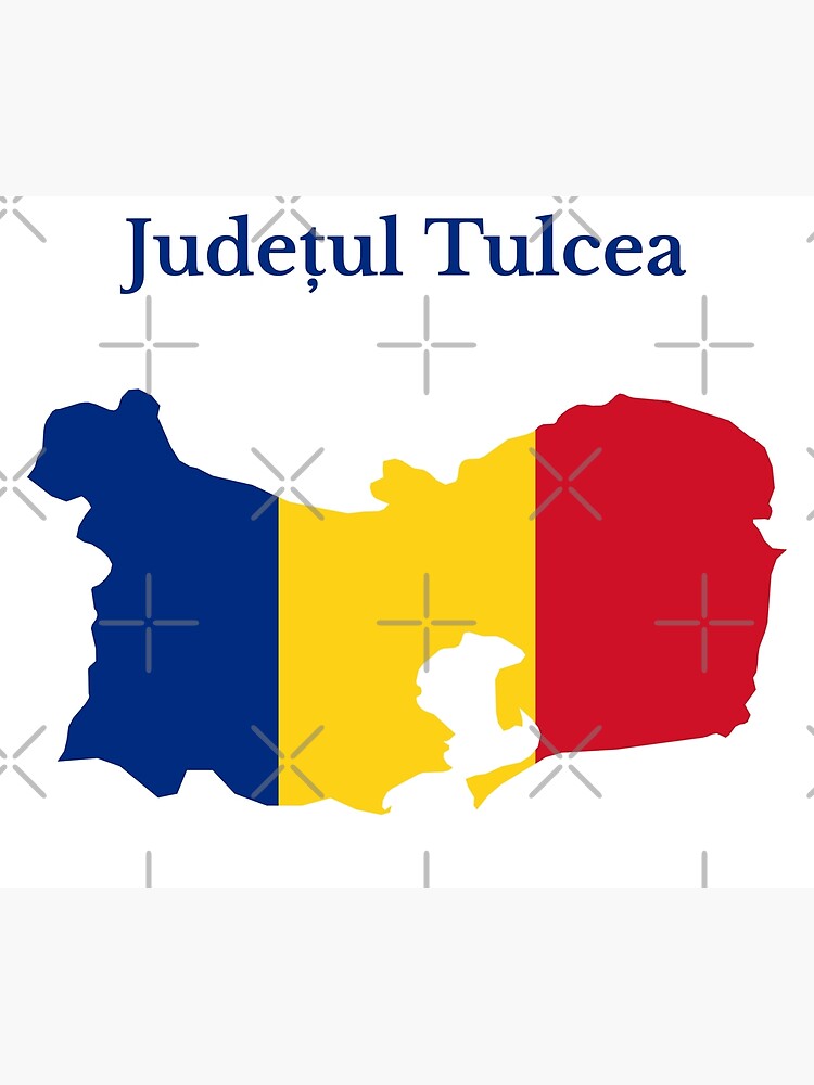 "Tulcea County Map Design, Romania." Poster for Sale by marosharaf ...