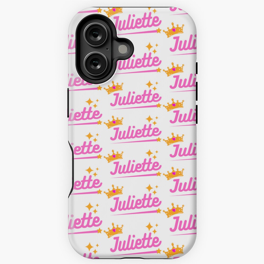 "Juliette name, Juliette" Sticker for Sale by MOONINSPIRATION | Redbubble
