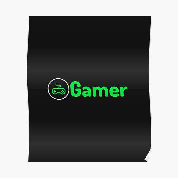 "Gamer Controller Gaming Trendy Essential Vintage Gamer" Poster for ...