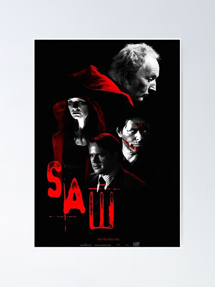 "saw movie poster" Poster for Sale by caldwellbran | Redbubble
