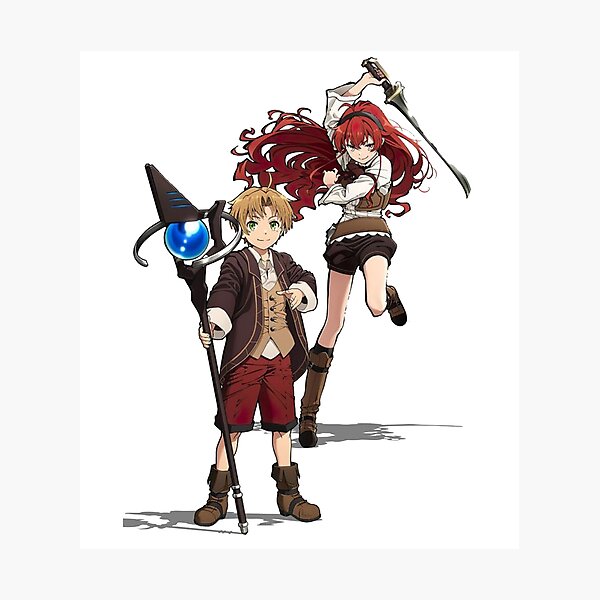 "Mushoku Tensei : Rudeus & Eris Boreas " Photographic Print for Sale by ...