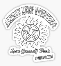 Always Keep Fighting: Stickers | Redbubble
