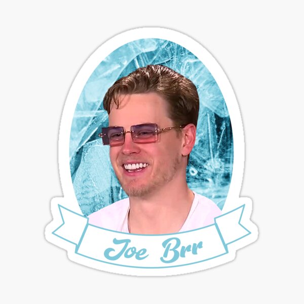 "Joe Burrow Brr" Sticker for Sale by FlashmanBiscuit | Redbubble
