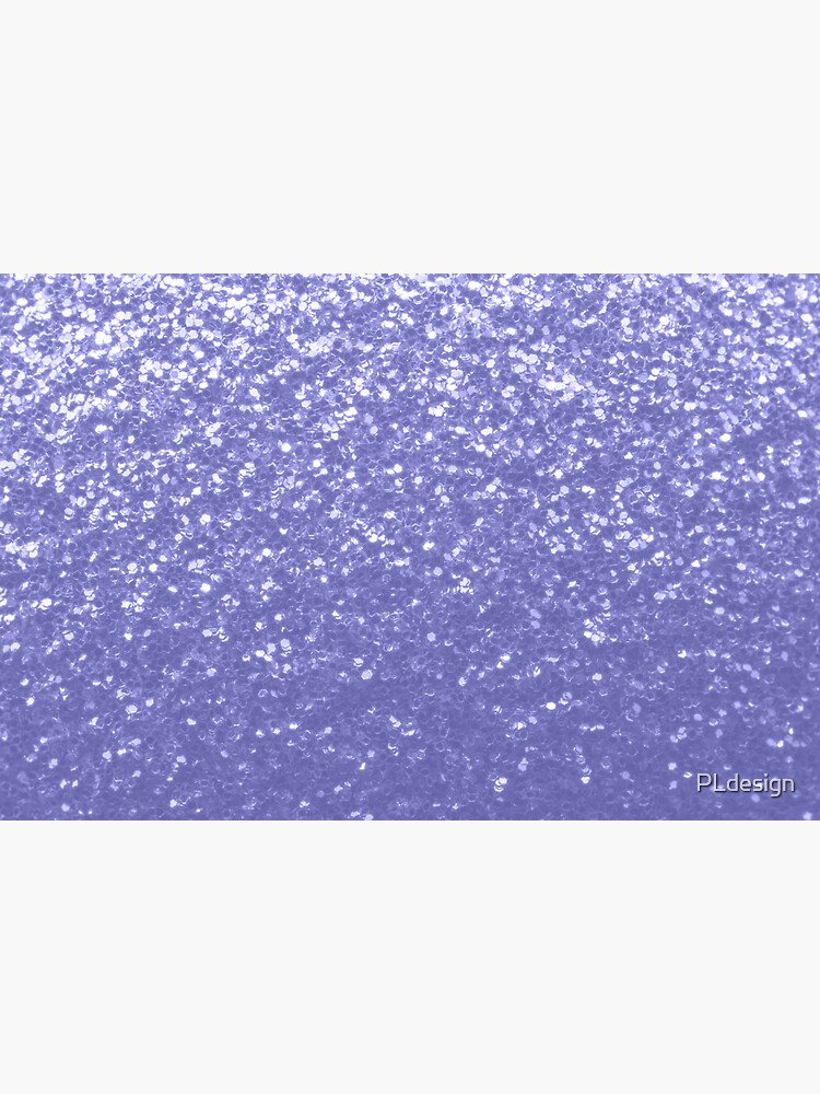 Very Peri Purple Violet Faux Sparkles Glitter Sticker By Pldesign