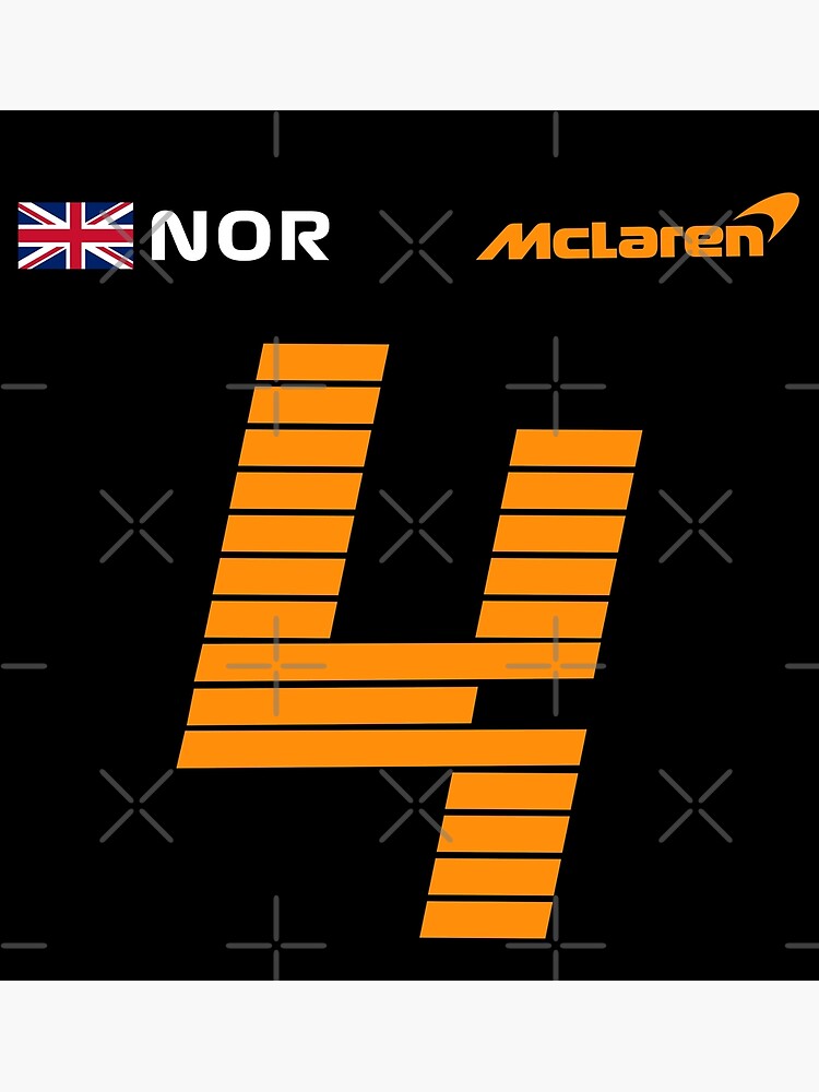 "Lando Norris 4 Mclaren F1" Art Print for Sale by larsmeijer11 | Redbubble