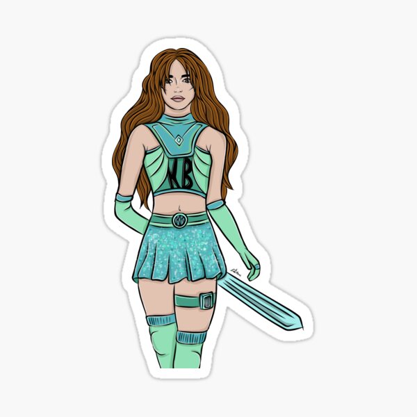 "Comic book Kate" Sticker for Sale by Lactose4 | Redbubble