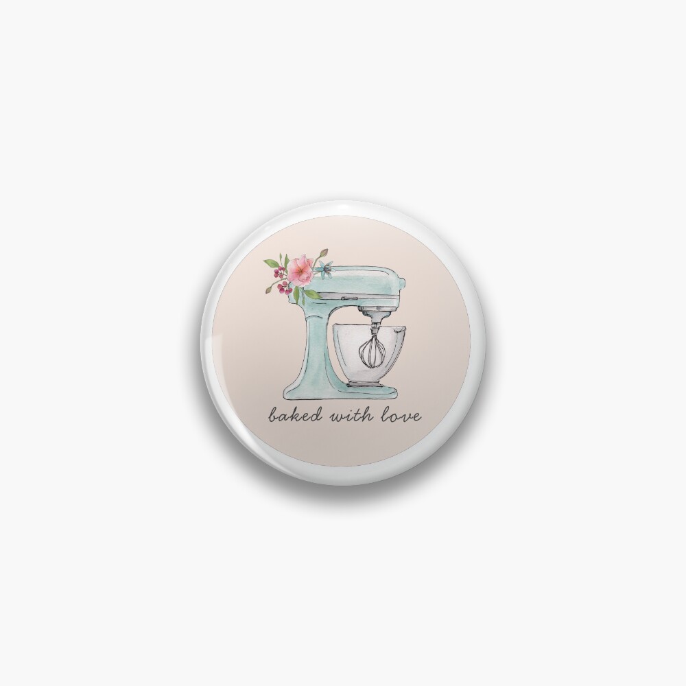 "Cute Kitchen Stand mixer" Sticker for Sale by swagata-art | Redbubble