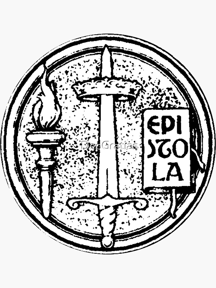 "St. Paul Symbol - white bkg" Sticker by DeoGratias | Redbubble