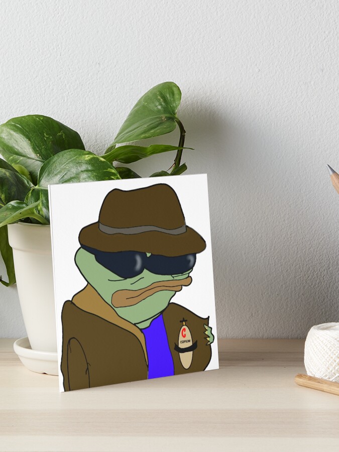 Memes Dealer Pepe Drug Dealer Pepe With Copium" Magnet For Sale By