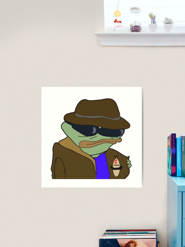 Memes Dealer Pepe Drug Dealer Pepe With Copium" Magnet For Sale By