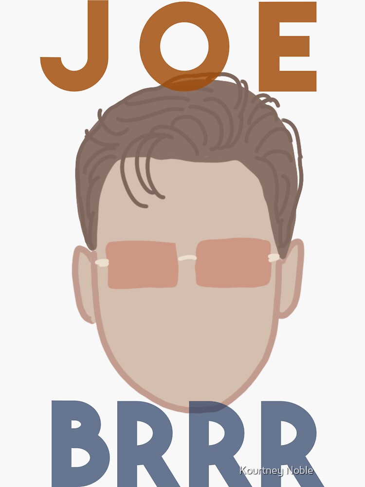 "Joe Burrr" Sticker for Sale by kourtneyrunski | Redbubble