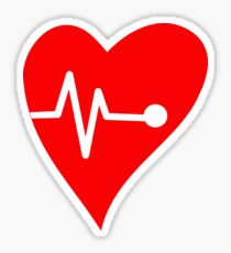 Ecg: Stickers | Redbubble