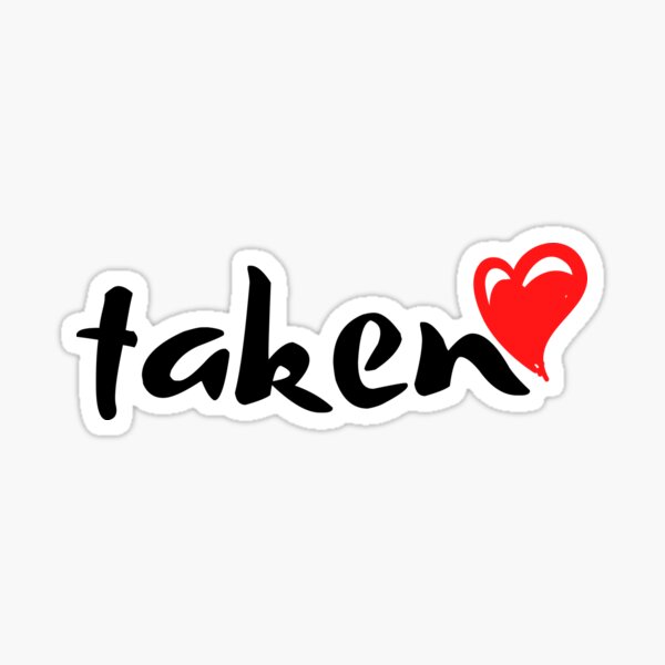 "Vintage Taken Cool text based " Sticker for Sale by X-Trends | Redbubble