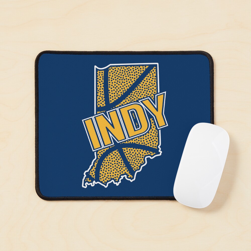 "Retro Indiana Basketball Indy Outline" Sticker for Sale by pixeljamz ...
