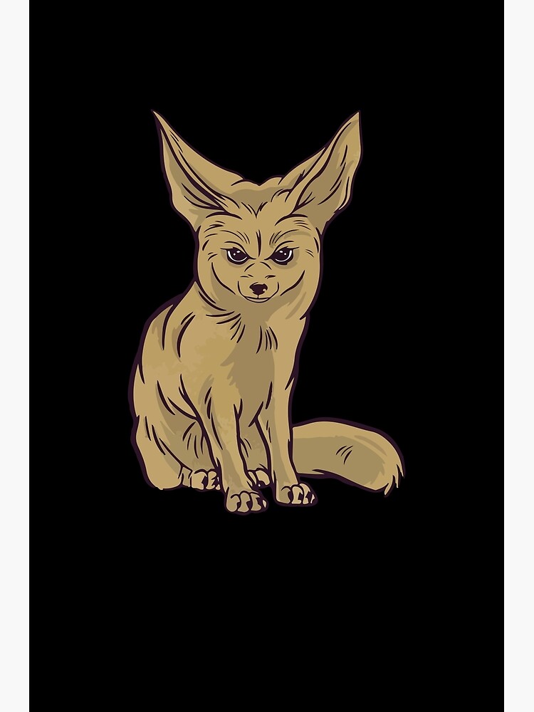 Fennec fox Premium Matte Vertical Poster sold by Inhaler Hunched | SKU ...