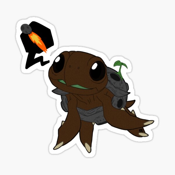 "Space Turtle Asteroid" Sticker by krldraws | Redbubble