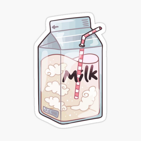 "milk carton" Sticker by zaher97 | Redbubble
