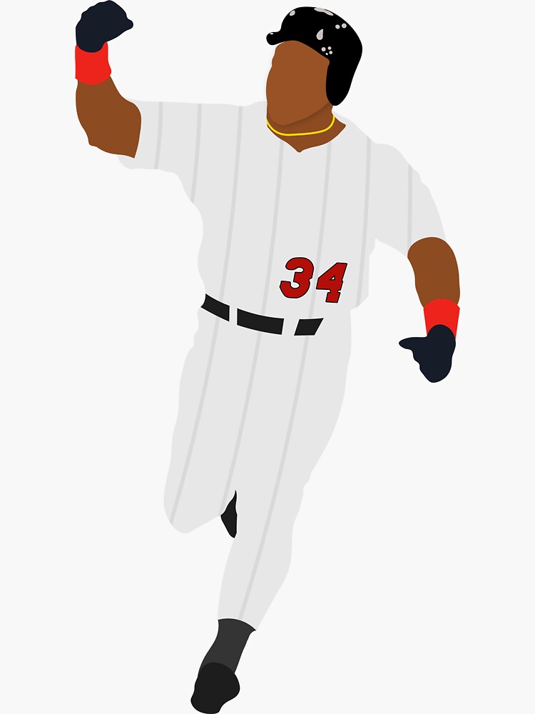 "Kirby Puckett - Touch 'Em All" Sticker for Sale by Symmba | Redbubble