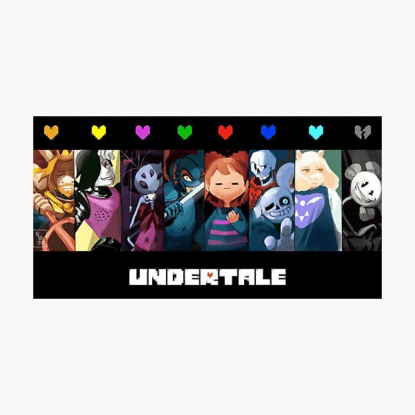 "Undertale Video Game Art" Photographic Print for Sale by Alfi-Red ...