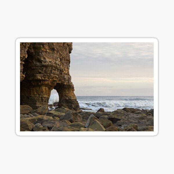 "Marsden Rock, South Shields" Sticker for Sale by robcole | Redbubble