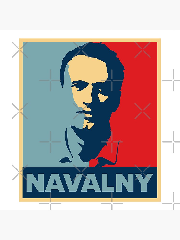 Póster for Sale con la obra «Alexei Navalny espera el diseño del estilo ...
