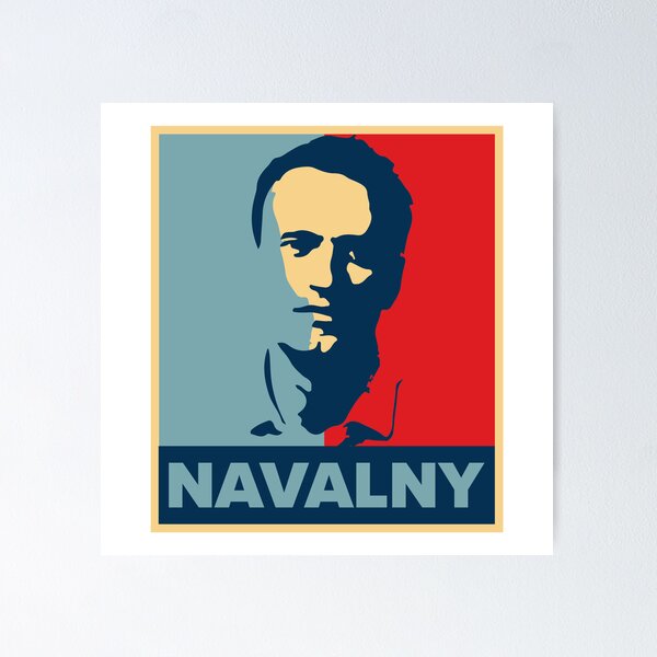 Póster for Sale con la obra «Alexei Navalny espera el diseño del estilo ...