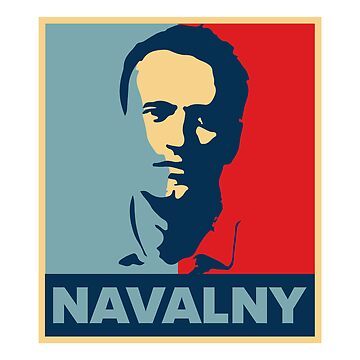 "Alexei Navalny hope style design." Sticker for Sale by donzadesign ...