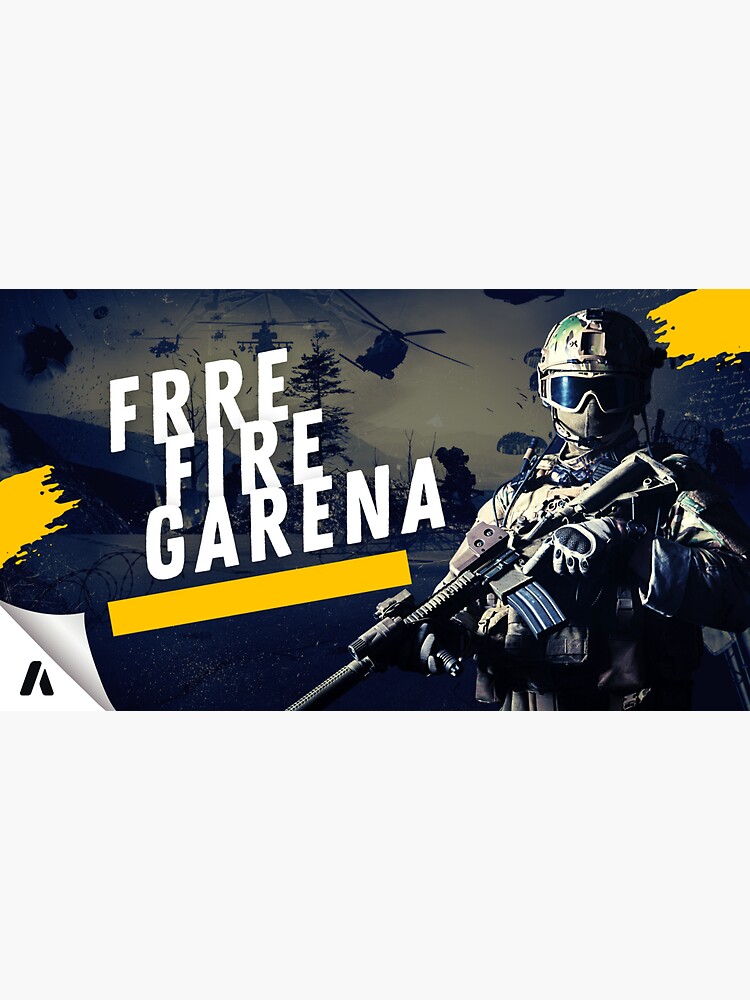 "Free Fire Gamer" Sticker by LA7YA-12 | Redbubble
