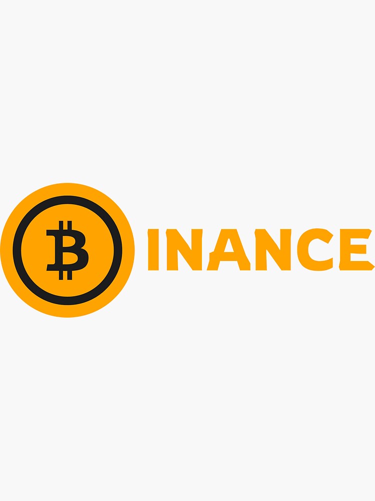 "Binance crypto" Sticker by FredKent | Redbubble