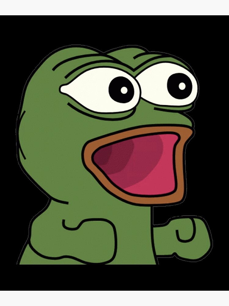 "Meme Peepo" Poster for Sale by BOXBAX | Redbubble