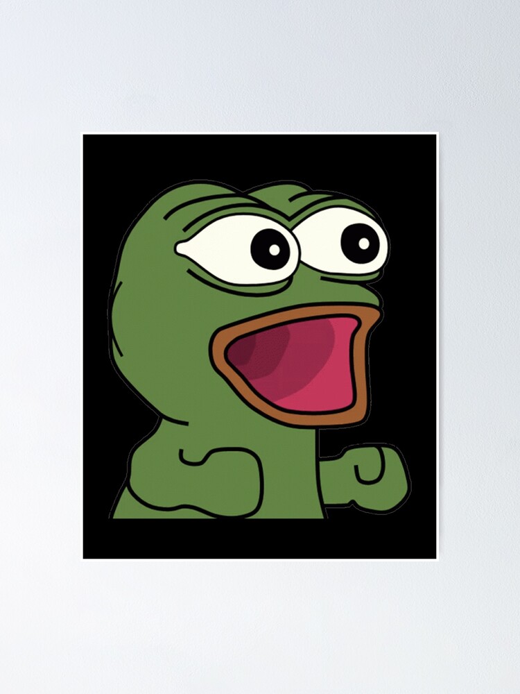 "Meme Peepo" Poster for Sale by BOXBAX | Redbubble