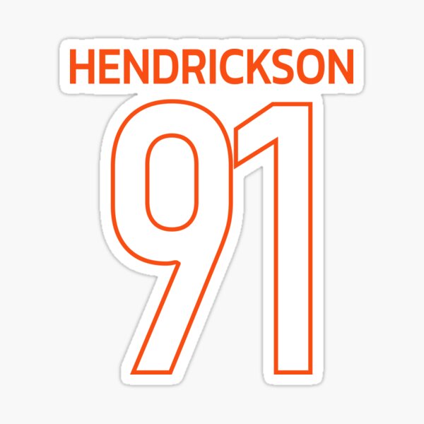 "Trey Hendrickson - Cincinnati Bengals Official" Sticker by RKgraphics ...