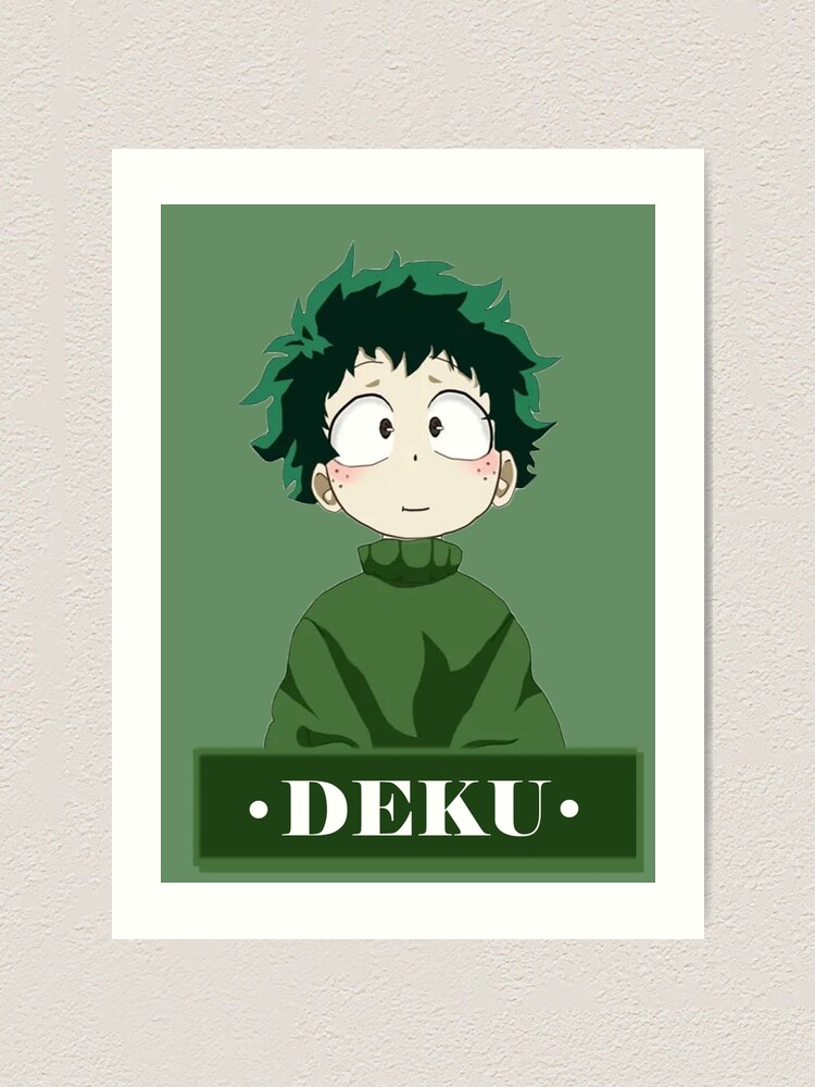 "Deku - My Hero Academia [ Boku No Hero Academia]" Art Print for Sale ...
