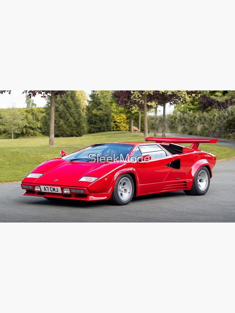 "Lamborghini Countach" Poster by SleekMode | Redbubble